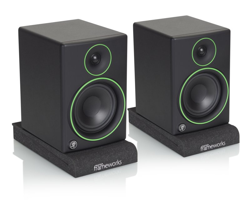 Gator GFW-ISOPAD-SM Studio Monitor Isolation Pads – Blackout Audio