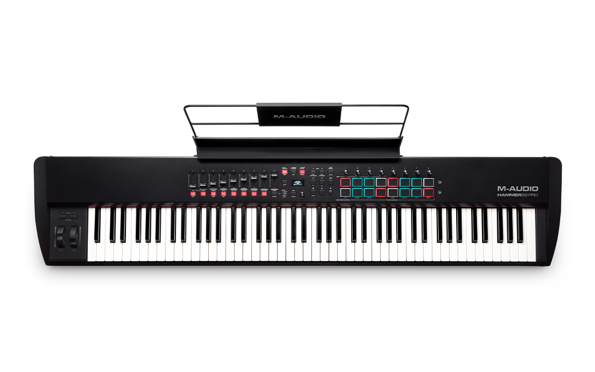 M-Audio Hammer 88 Pro Keyboard Controller – Blackout Audio
