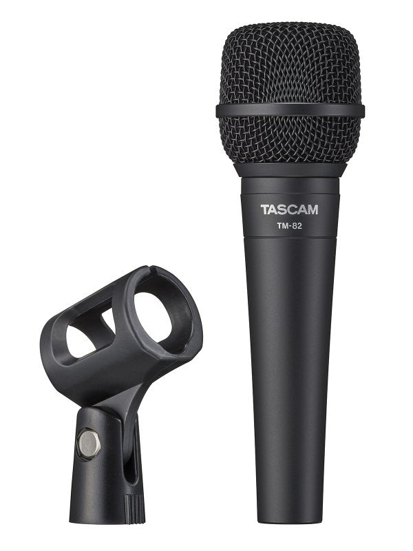 Tascam TM-82 Dynamic Microphone – Blackout Audio