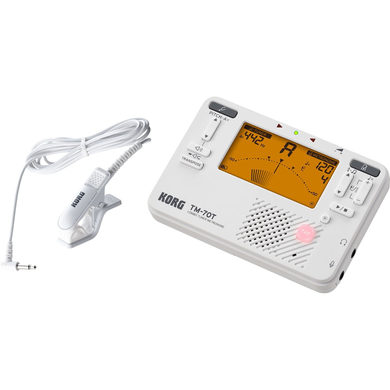 Korg TM70T CM400 Tuner Metronome – Blackout Audio